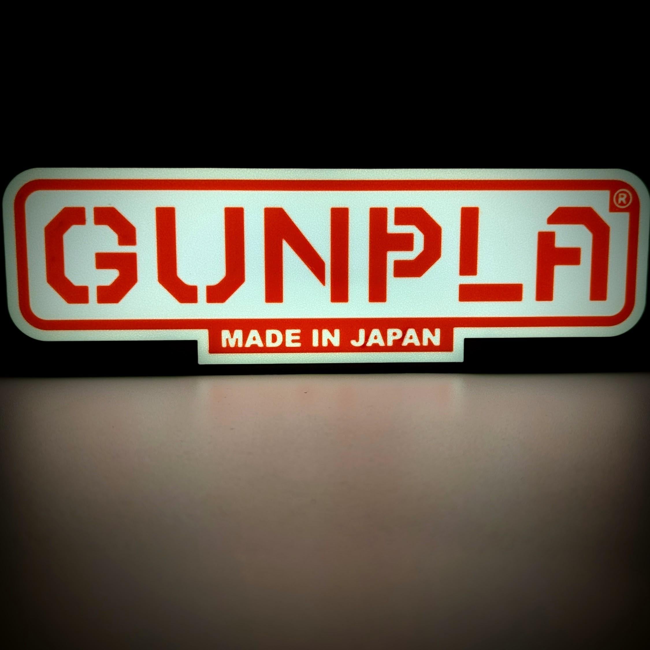 Table Lamp "Gunpla logo" – 3DJungle